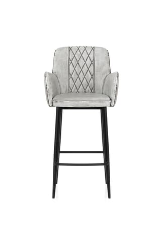 Maverick Bar Stool Vintage White - Atlantic Shopping