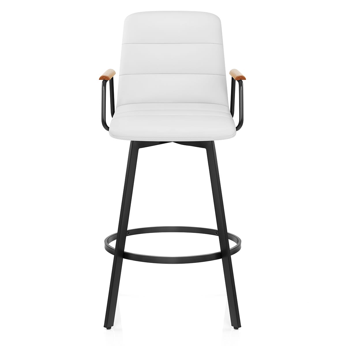 Upholstered swivel bar stools with arms store