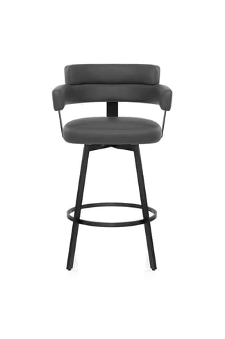 Enzo Bar Stool Grey - Atlantic Shopping