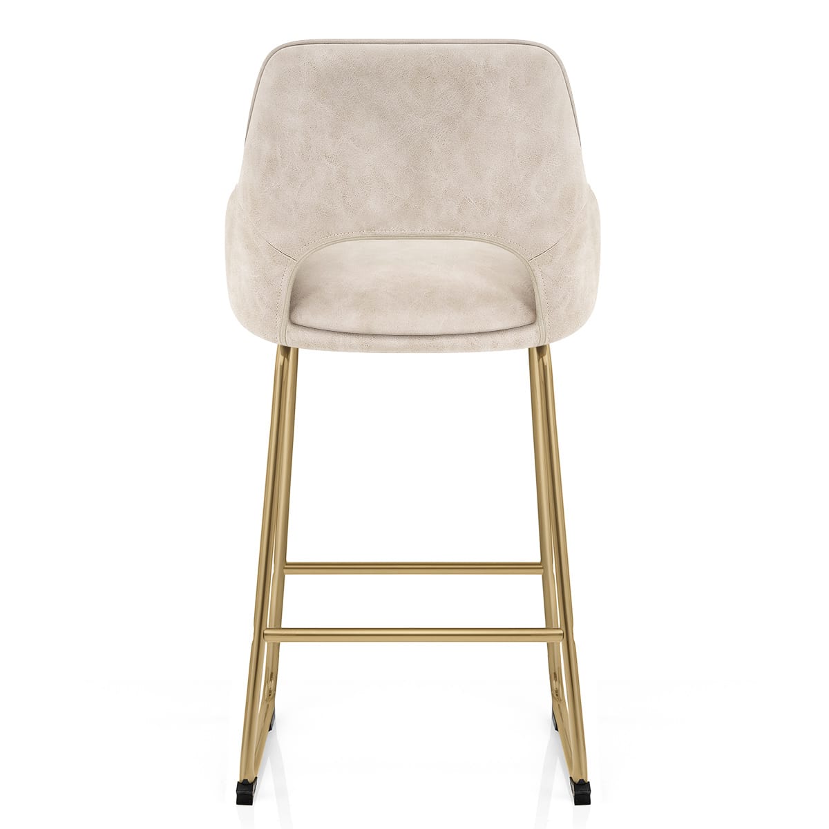 Cream and gold stool store