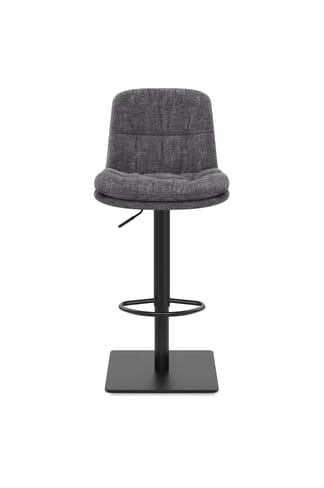 Angelo Bar Stool Charcoal Fabric - Atlantic Shopping