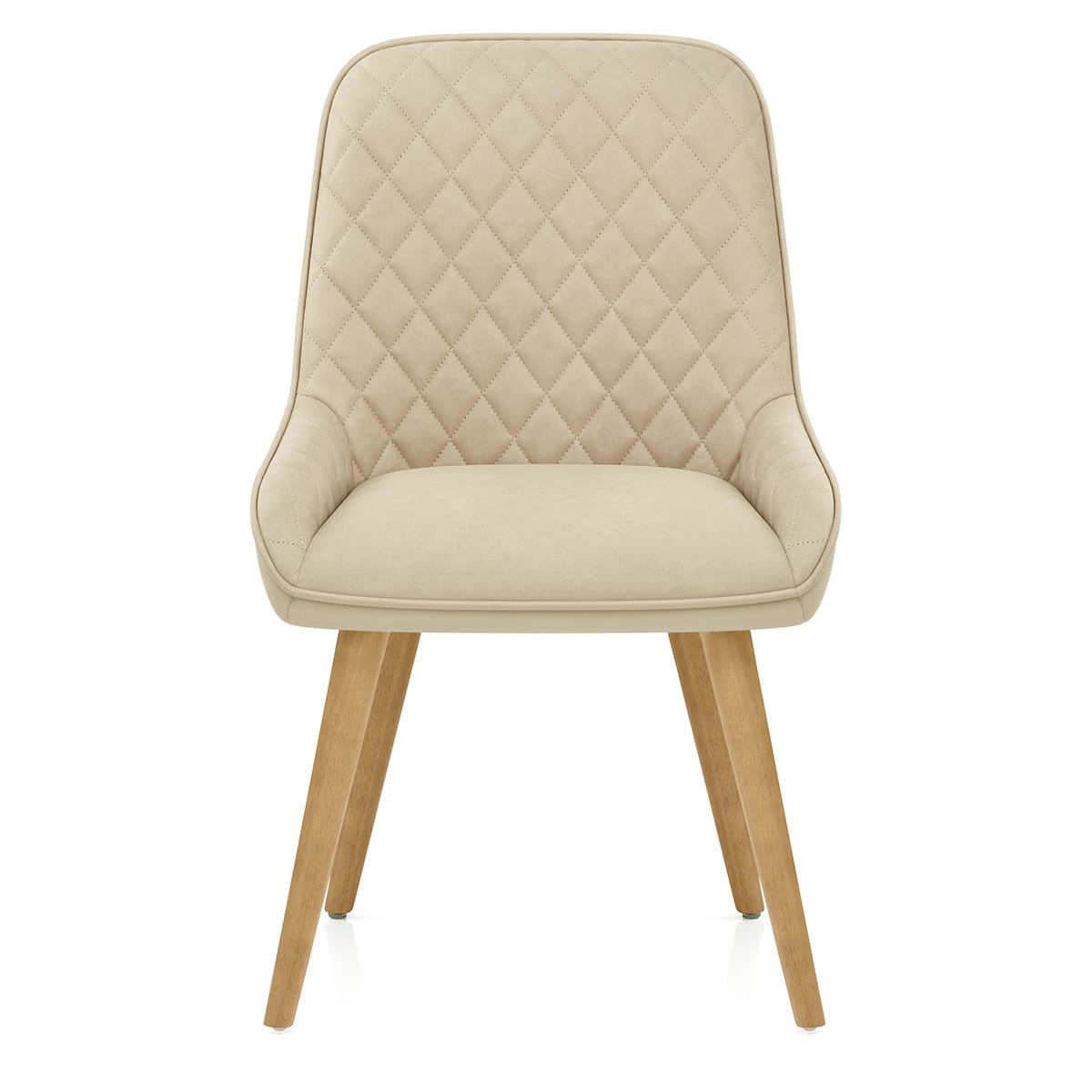 Beige leather dining chairs store
