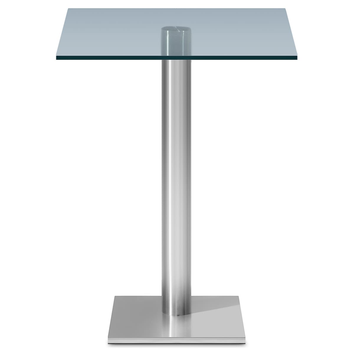 Square glass bar table store