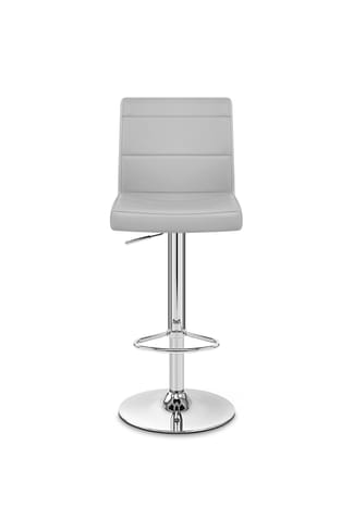 Chrome Breakfast Bar Stool Grey - Atlantic Shopping