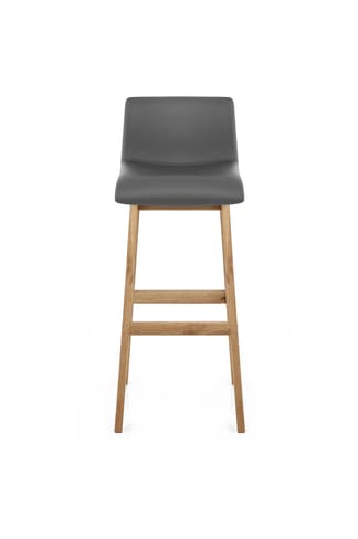 Wave Bar Stool Grey - Atlantic Shopping